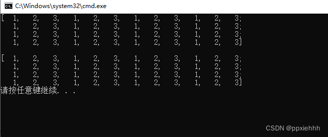 Opencv中cvmat矩阵的四种遍历 Csdn博客