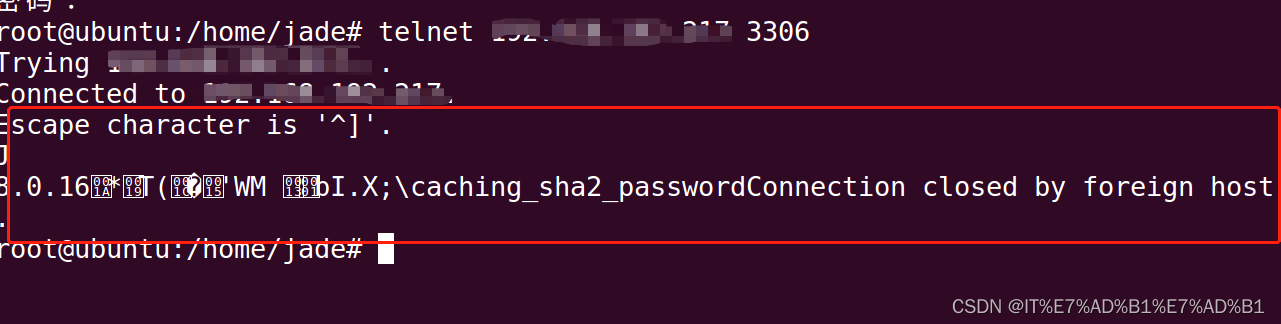 Host ‘XXX‘ ....... is not allowed to connect to this MySOL serverConnection closed by foreign ...
