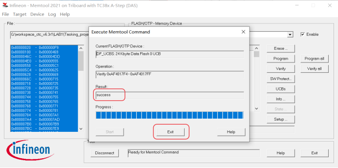 英飞凌DAP miniWiggler程序烧写操作说明-CSDN博客