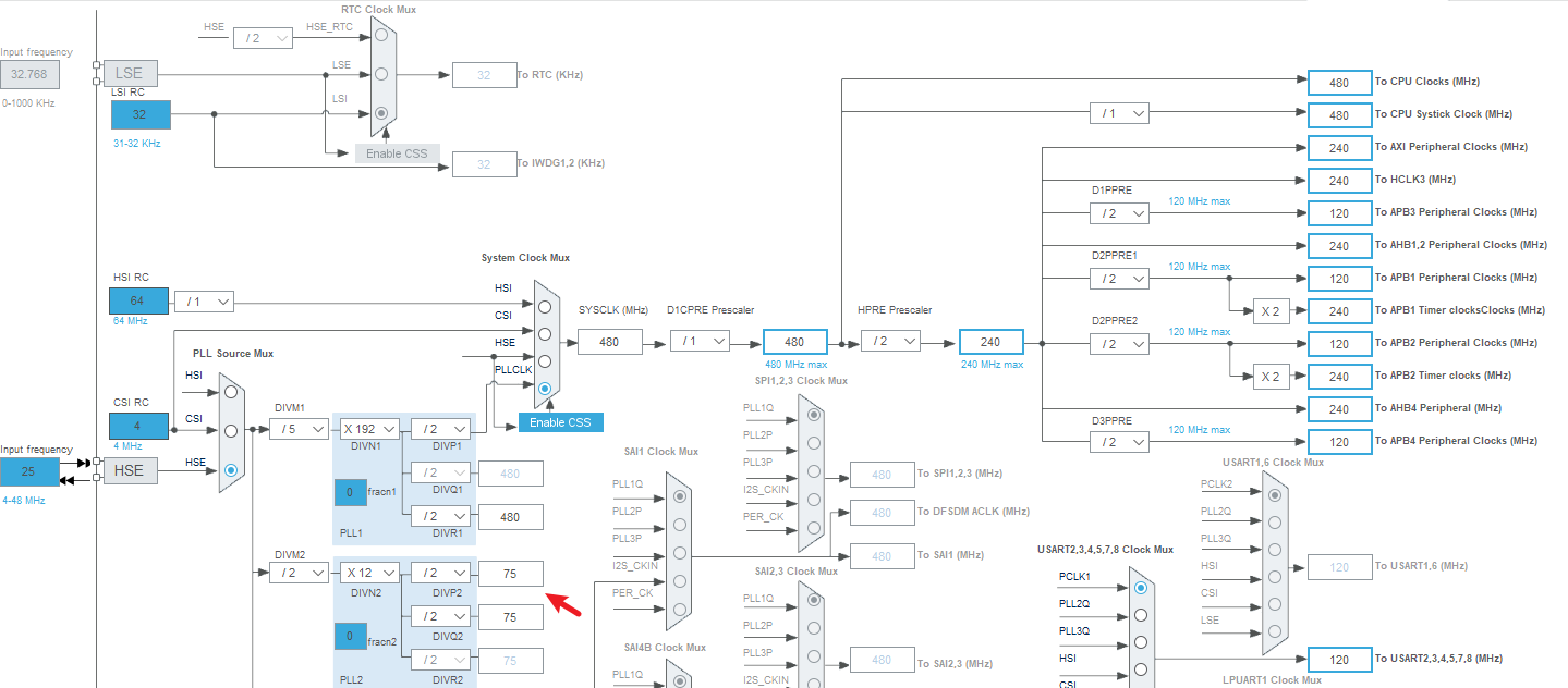 STM32H743 ADC1+DMA1 ADC3+BDMA CubeMX配置使用_stm32h7的adc+bdma工作-CSDN博客