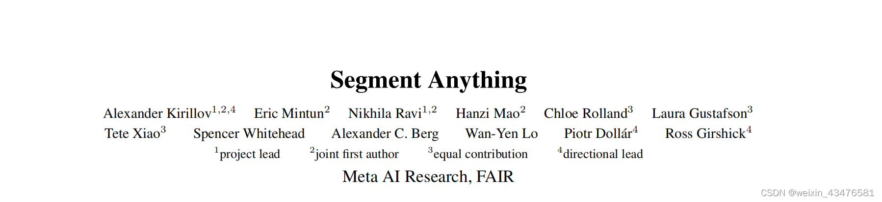 Segment Anything万物皆可分割_万物皆可分割的框架是-CSDN博客