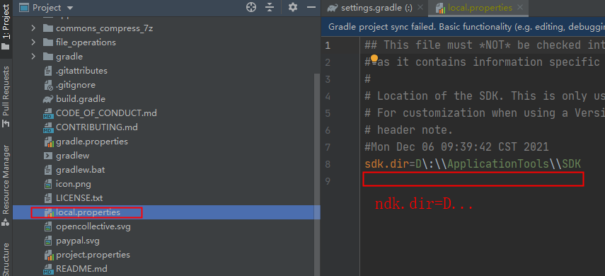 Android Studio NDK not installed报错,灰色暗色无法点击_ndk is not installed-CSDN博客