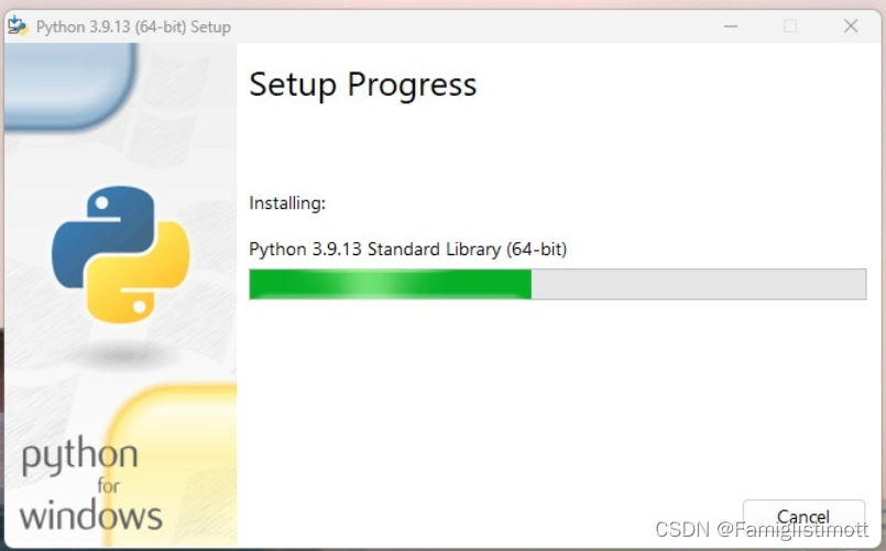 Python安装与配置(win11安装配置python39python 39 Installer Csdn博客