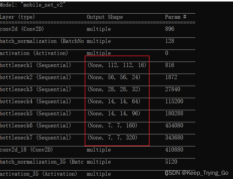 MobileNetV2轻量化网络结构（TensorFlow-2.6.0实现结构）_tensorflow 修改mobilenetv2-CSDN博客