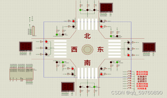 基于89c51单片机的交通灯课设_基于单片机的交通信号灯课程设计-CSDN博客