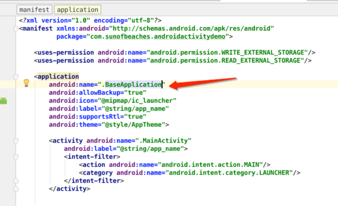 Android开发基础之了解AndroidManifest.xml清单文件_安卓layout与manifest的关系-CSDN博客