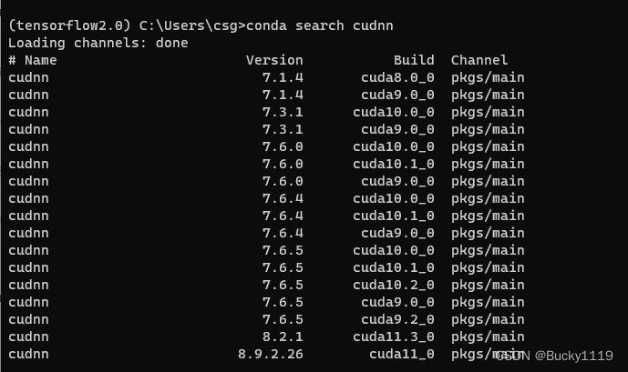 2023.10.31使用conda安装tensorflow2 0+keras2.3.1_keras和tensorflow的版本-CSDN博客