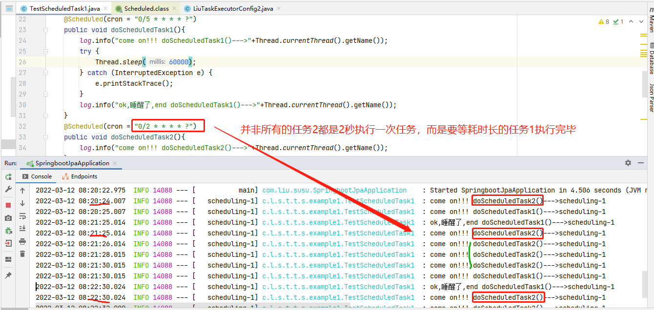 Java多线程之定时任务 以及 SpringBoot多线程实现定时任务以及分享动态实现定时任务_springboot实现scheduleatfixedrate-CSDN博客