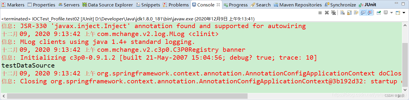 Spring注解驱动之 Profile注解实现开发、测试和生产环境的配置与切换 Profile Csdn博客