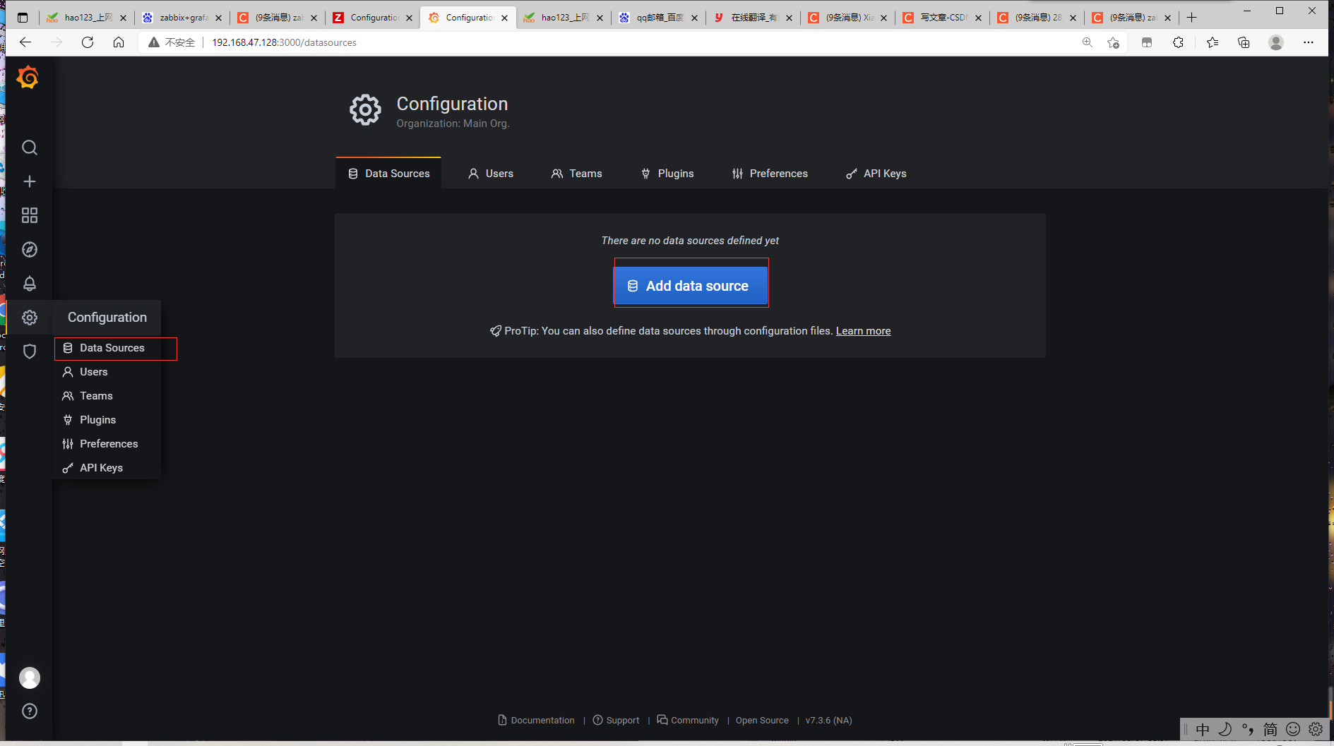 zabbix+grafana图形配置_zabbix,nacios,granfa-CSDN博客