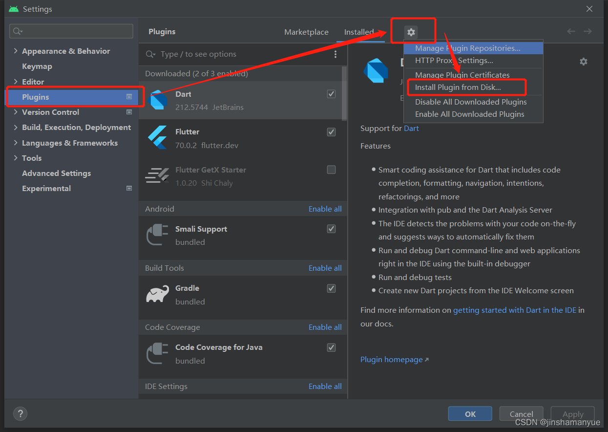 Android Studio 手动安装 Plugins_android studio plugins-CSDN博客