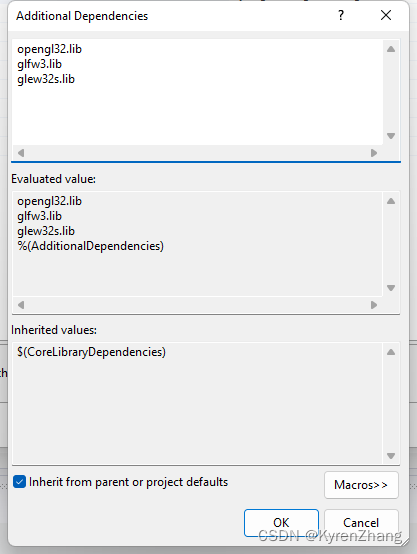 [OpenGL Study 1.0]GLEW GLAD GLFW + VS2022 环境搭建_visual studio 编译glew-CSDN博客