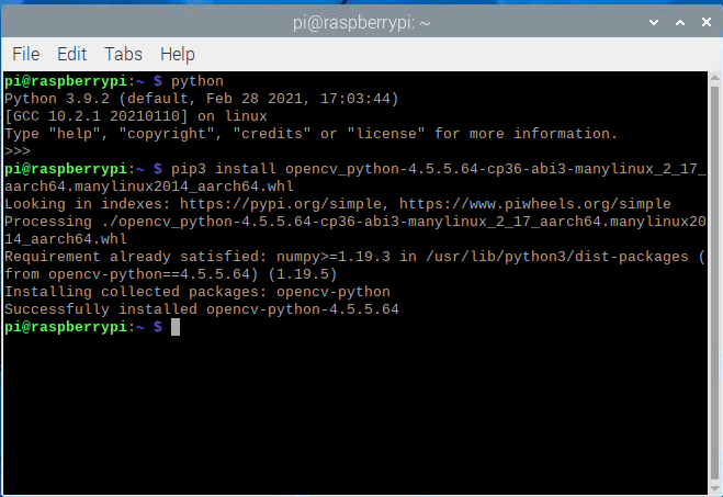 【树莓派入门系列】3 树莓派安装测试opencv_树莓派运行opencv性能如何-CSDN博客