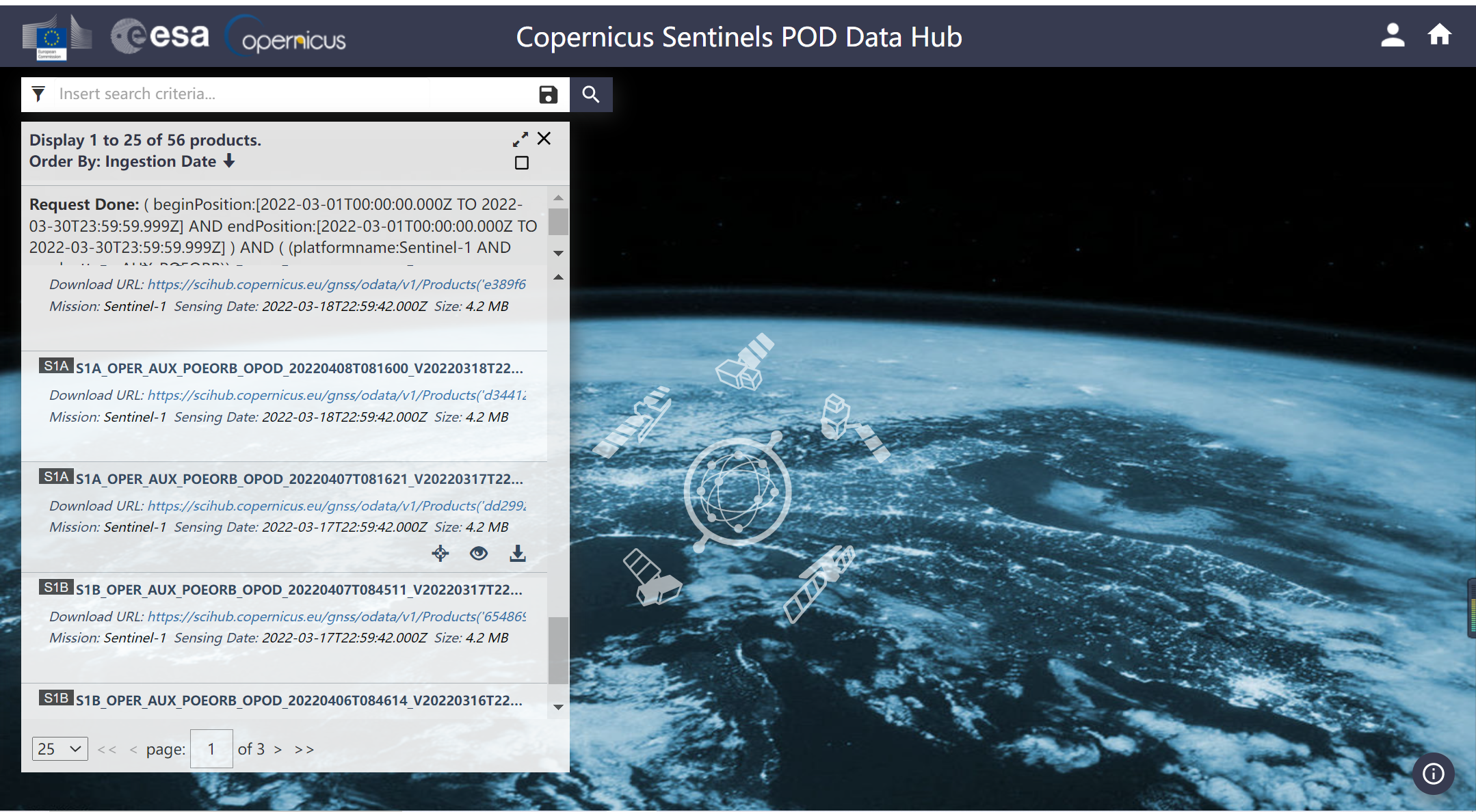 【Sentinel-1】SAR影像、轨道数据下载指南_sar图像下载-CSDN博客