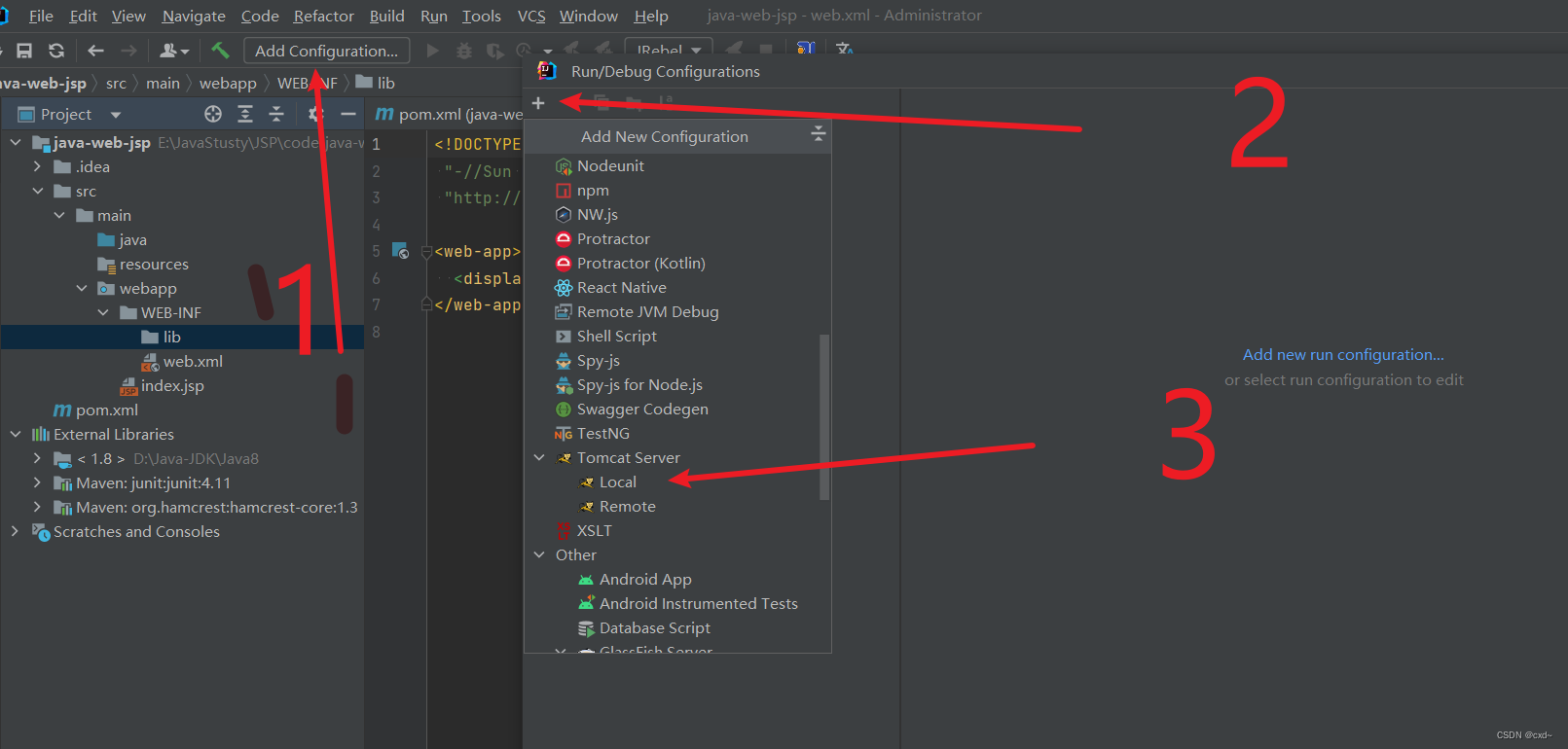Java-Web之 IDEA + Maven + JDK8 + Tomcat 项目搭建_maven配置jdk8版本项目构建-CSDN博客