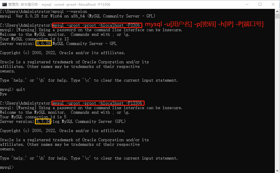 MySQL Installer 8.0.28 & MySQL Installer 5.7.34 安装教程_安装mysql5.7.34msi安装-CSDN博客