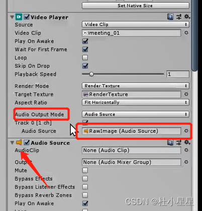播放视频 unity使用rawimage控制视频，包括暂停，继续，跳过等；调整视频尺寸，解决视频无声音的情况_unity 播放视频没有声音-CSDN博客