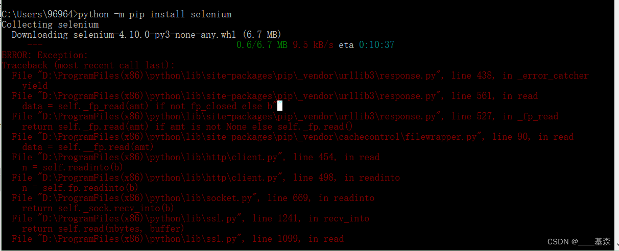 pip intall package网络超时，无法安装问题解决_pip install网络问题-CSDN博客