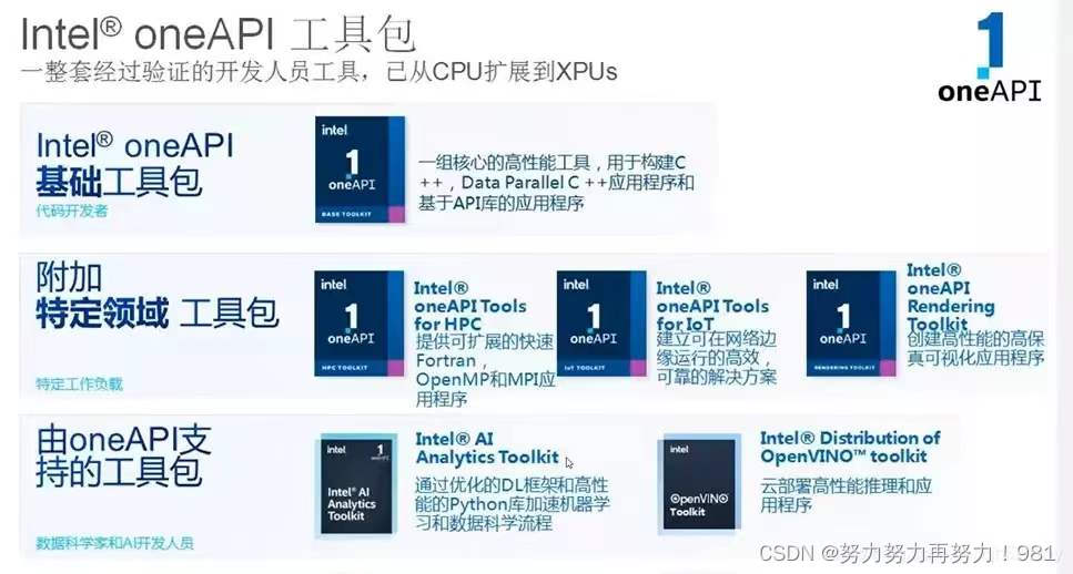 《英特尔 oneAPI—打开异构新纪元》_oneapi是什么-CSDN博客