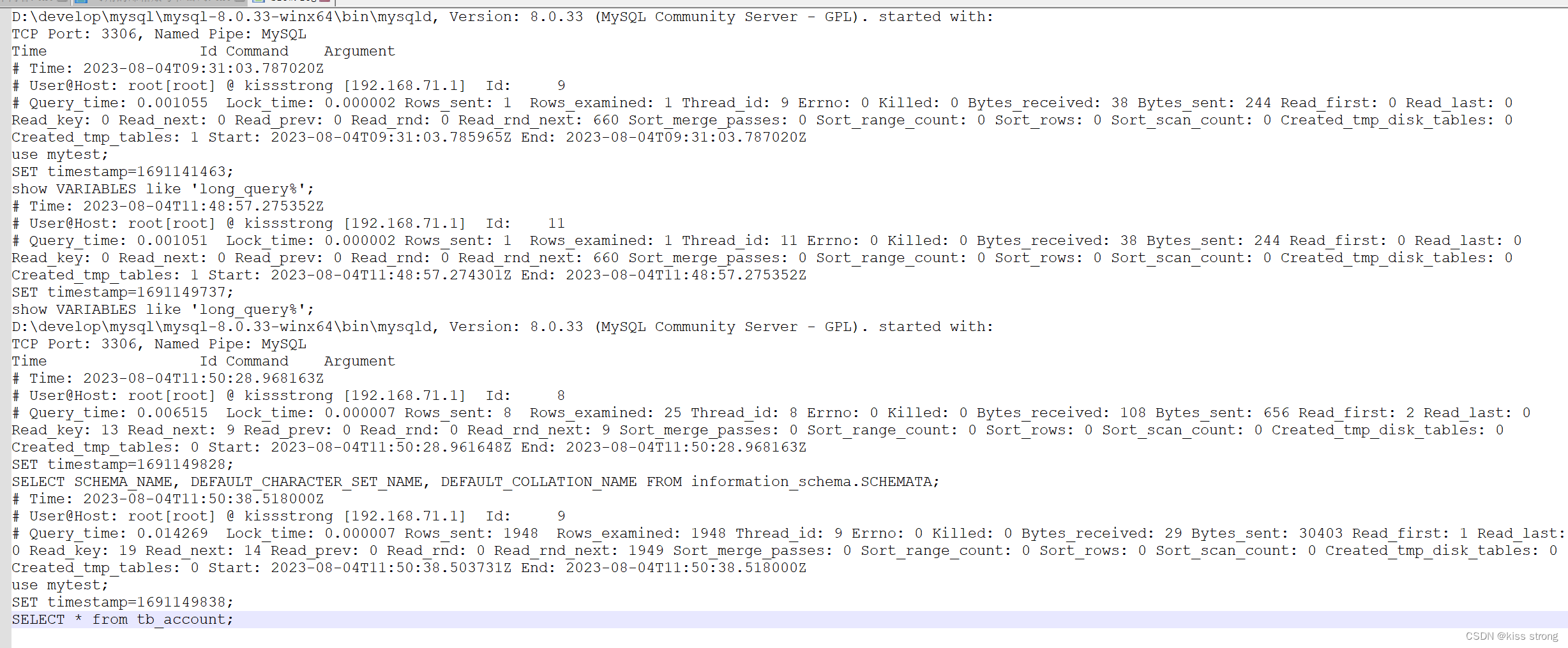 Mysql优化 Csdn博客 