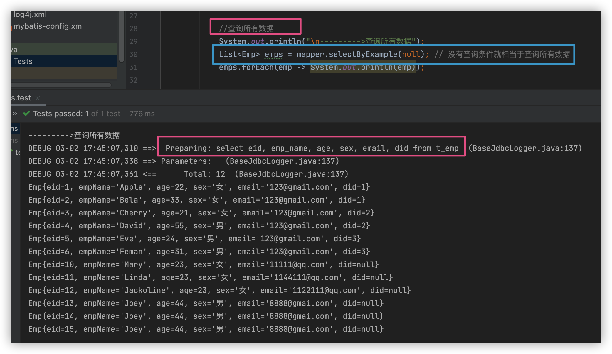【MyBatis笔记】10 - MyBatis逆向工程：根据SQL表单自动创建pojo、mapper接口、映射文件_根据sql生成do mapper-CSDN博客