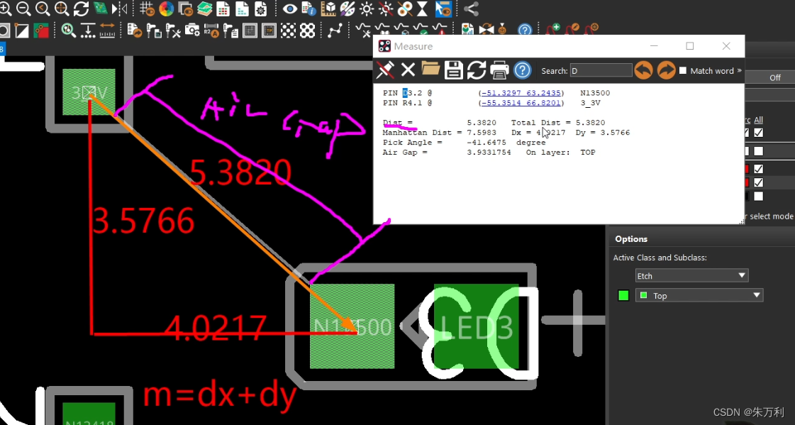 Cadence Allegro 17.4学习记录开始19-PCB Editor 17.4软件测量距离和查询操作_cadence测量距离-CSDN博客