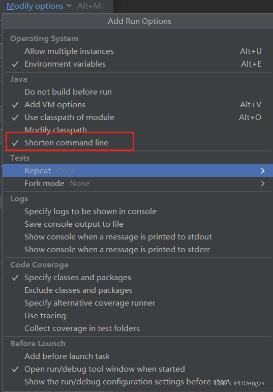 IDEA：Error running，Command line is too long. Shorten command line解决方案_error running command line ...