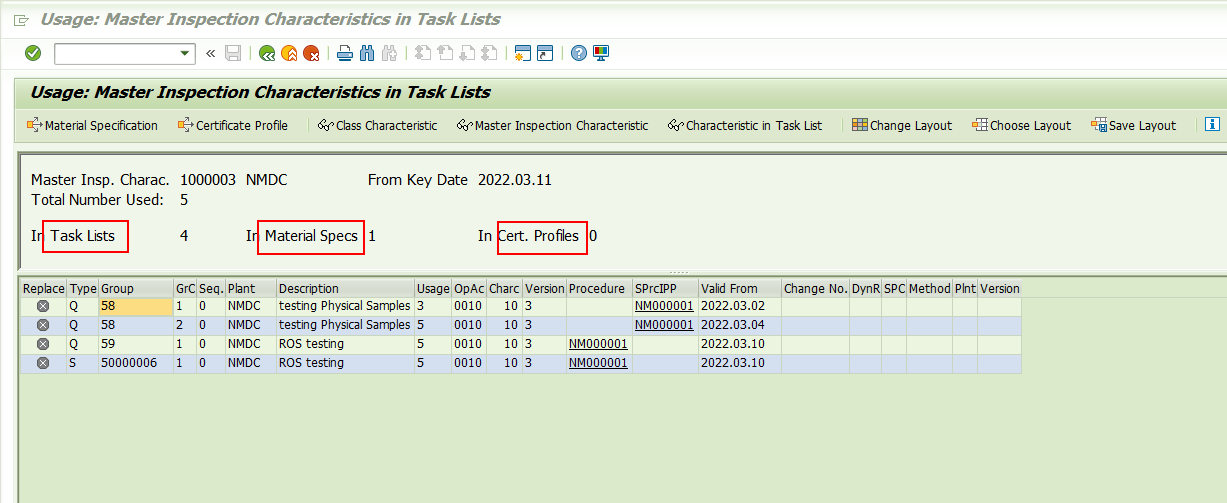 SAP QM初阶之QS26 - Where-Used List for Master Insp. Characteristic_sap itemwhereused-CSDN博客