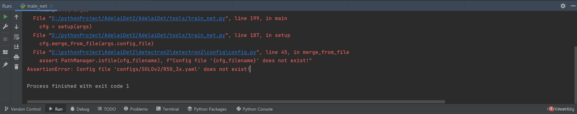 跑通SOLOv2代码报错更改记录（detectron2版本）_solov2问题-CSDN博客