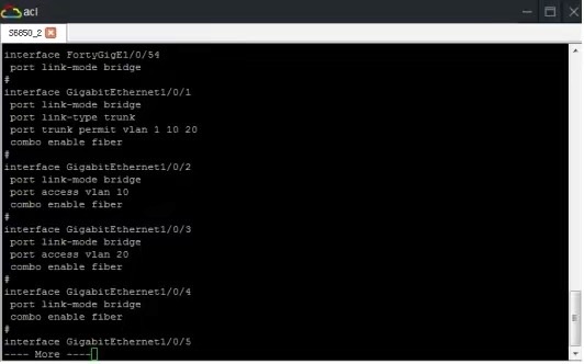 H3C S6850交换机通过配置基本ACL实现不同vlan之间通信隔离_华三交换机acl应用到vlan-CSDN博客