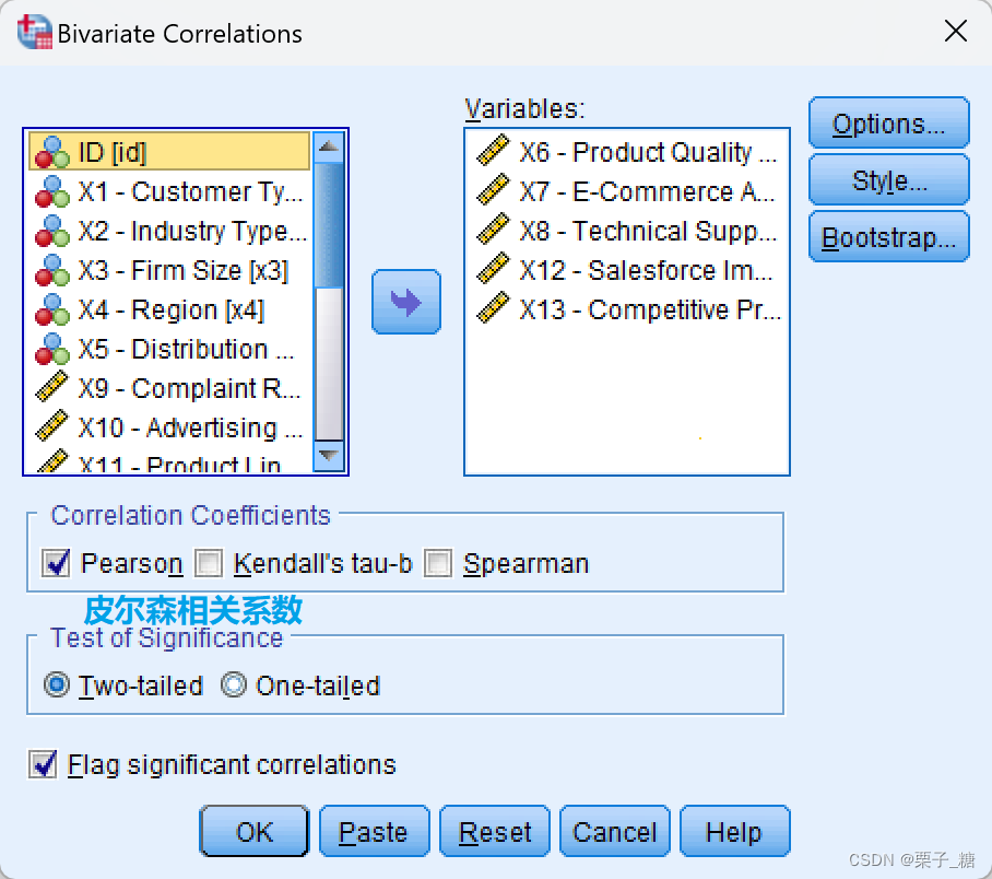 【SPSS】Correlations操作_spss correlation-CSDN博客