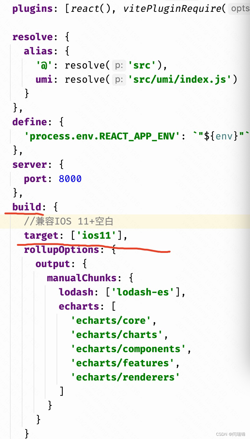 Vue React 使用vite 打包工具打包后ios11 Pro 加载的页面空白 Vite打包到ios不显示页面 Csdn博客