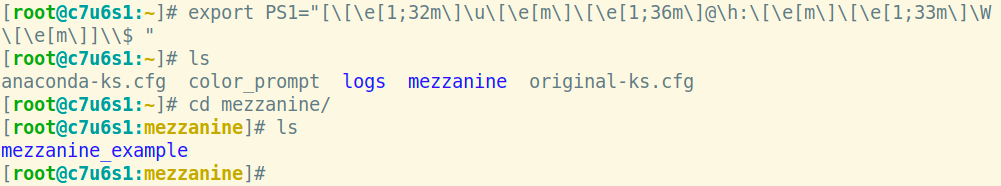 修改bash中PS1命令提示符的颜色_bashrc的sp1-CSDN博客