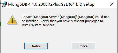 MongoDb安装_service 'mongodb server (mongodb)' (mongodb) could-CSDN博客