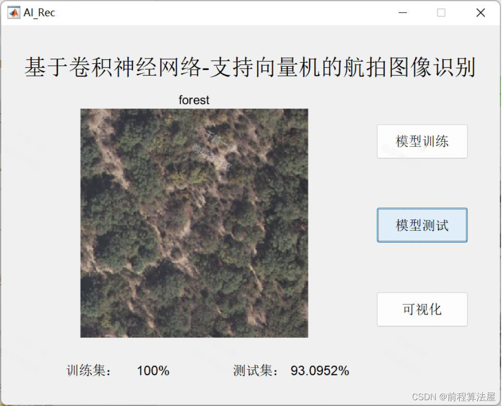 图像识别算法 Matlab基于卷积神经网络结合支持向量机cnn Svm的航拍图像识别算法matlab怎样用训练好的cnn神经网络文件识别图片 Csdn博客