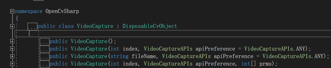 1、OpenCvSharp视频读取、显示小记_failed to create videocapture-CSDN博客