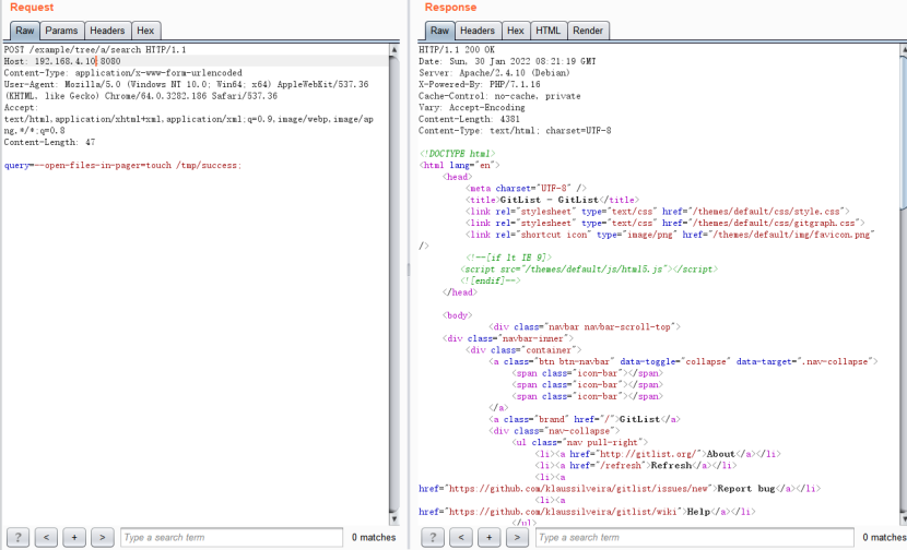 vulhub漏洞复现二十_GitList_vulhub漏洞列表-CSDN博客