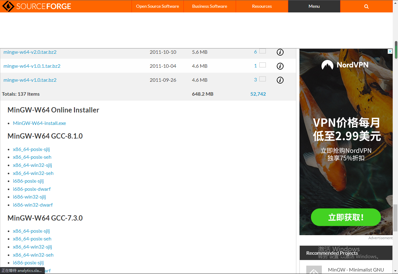 [C++] [MinGW] MinGW下载与使用_mingw-w64-install下载-CSDN博客
