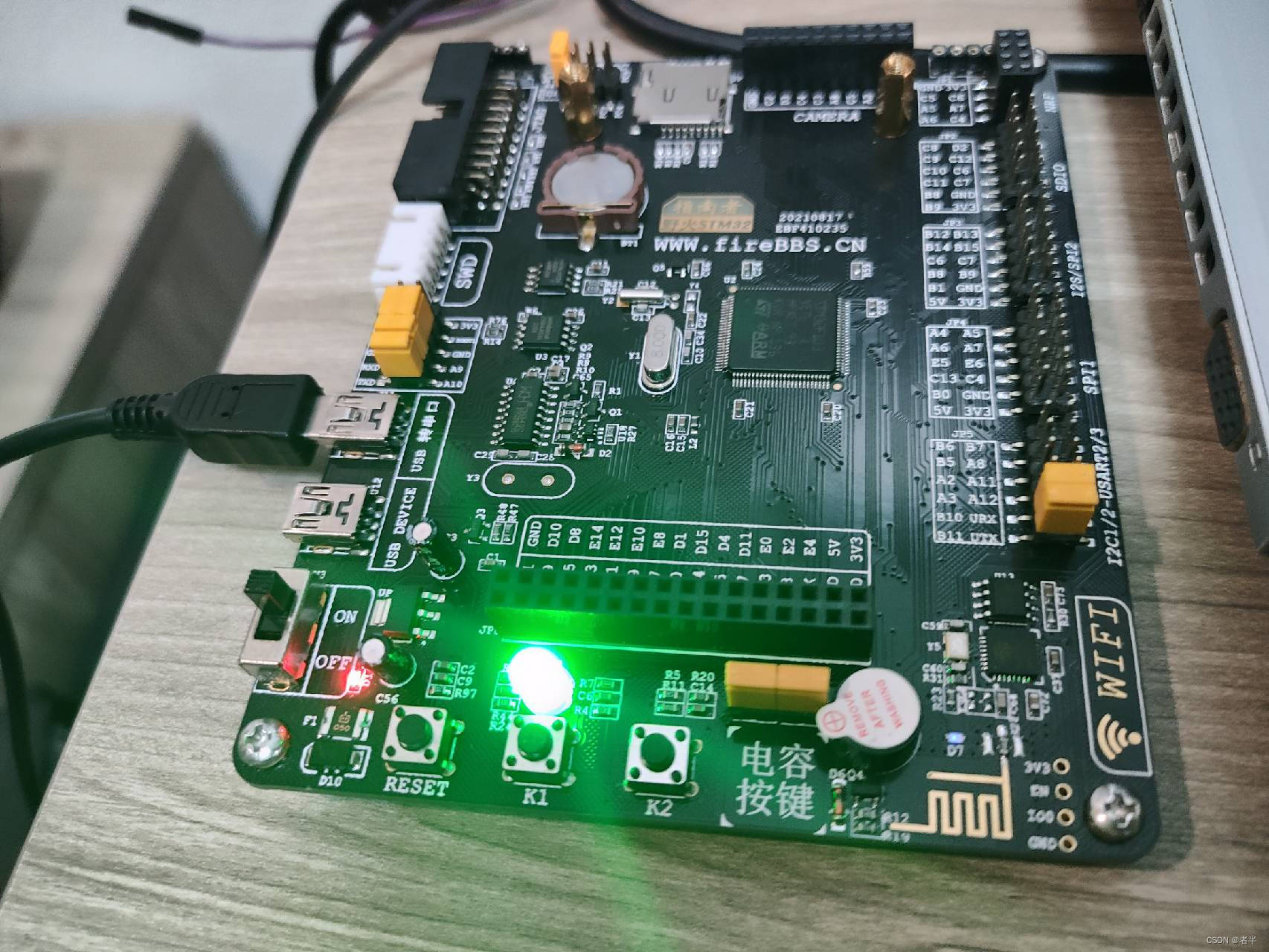 Stm32寄存器点亮led灯 Stm32f1 寄存器 点灯 Csdn博客
