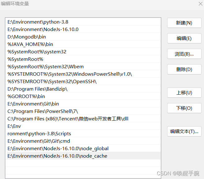 前端后端 Node Js、npm 环境变量配置常见问题详细解决方案 Csdn博客