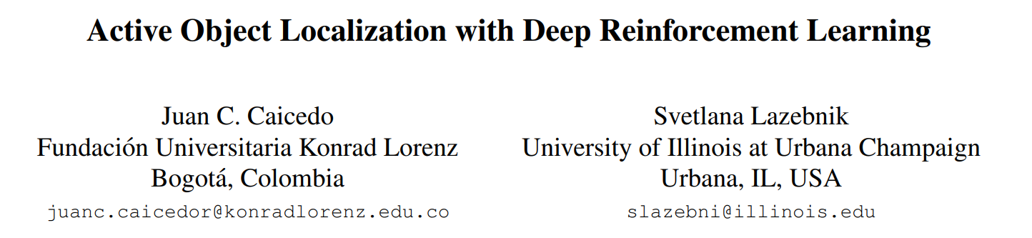【ICCV 2015】深度强化学习目标定位_active object localization with deep reinforcement-CSDN博客