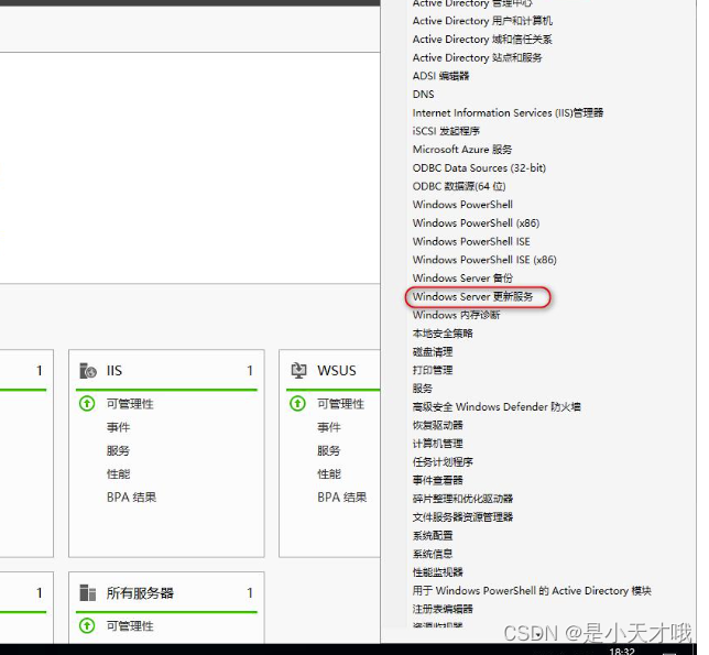 windows server服务-WSUS服务搭建_wsus补丁服务器-CSDN博客