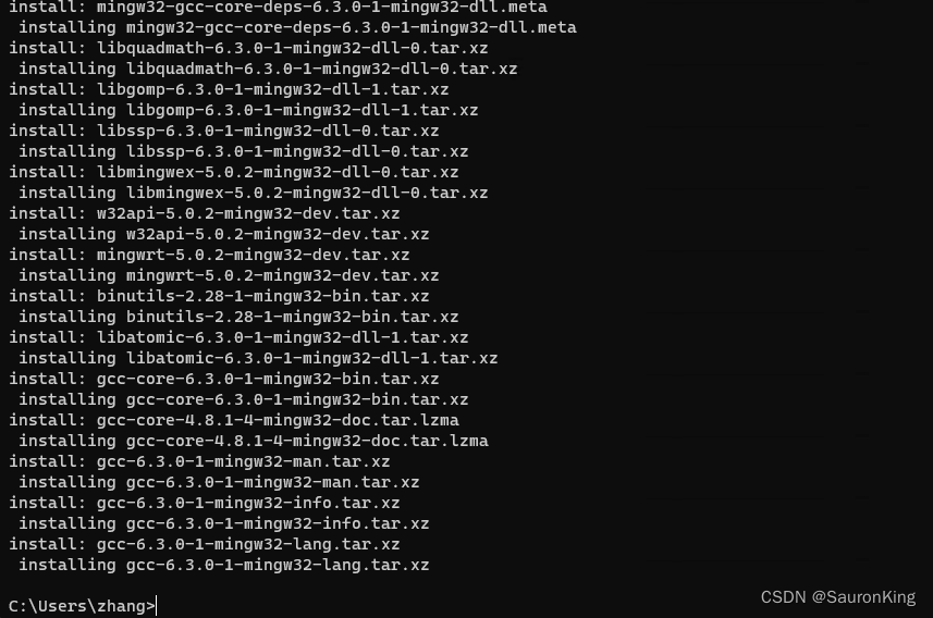 win11安装gcc环境-CSDN博客