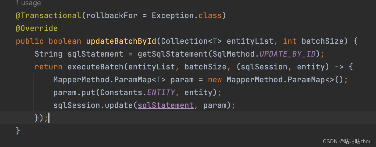 apache.ibatis.binding.BindingException: Parameter ‘param1‘ not found. Available parameters are ...