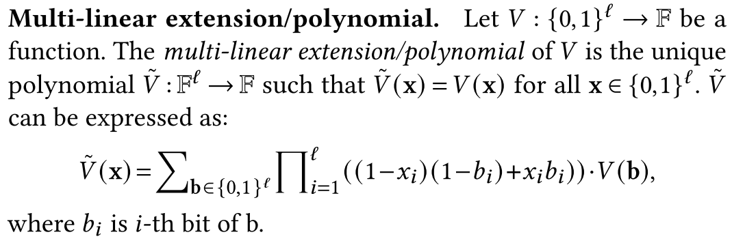 多线性扩展/多项式（Multi-linear extension/polynomial） 学习_多重线性多项式是什么-CSDN博客