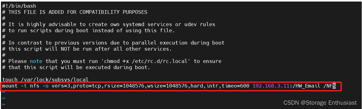 【NFS共享客户端挂载】NFS开机自动挂载方法-CSDN博客
