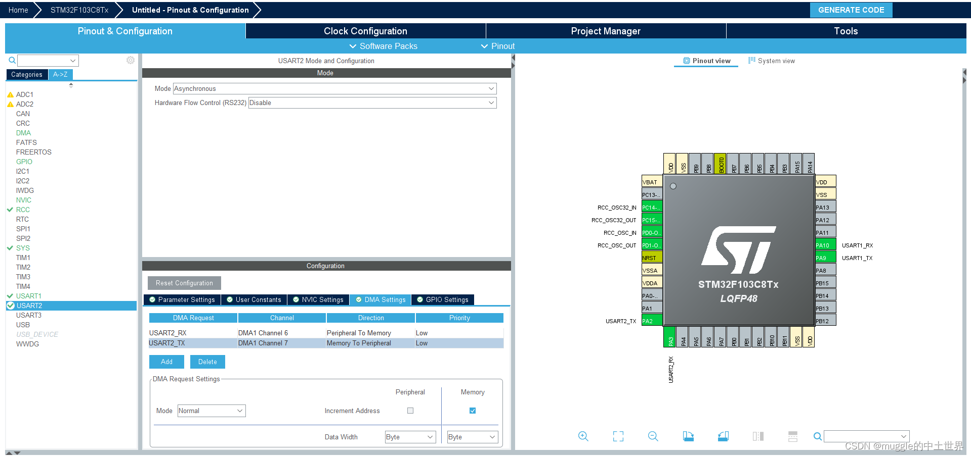 c语言完成modbus协议和STM32F103C8基于Modbus协议读取温湿度_f103 modbus_muggle的中土世界的博客-CSDN博客