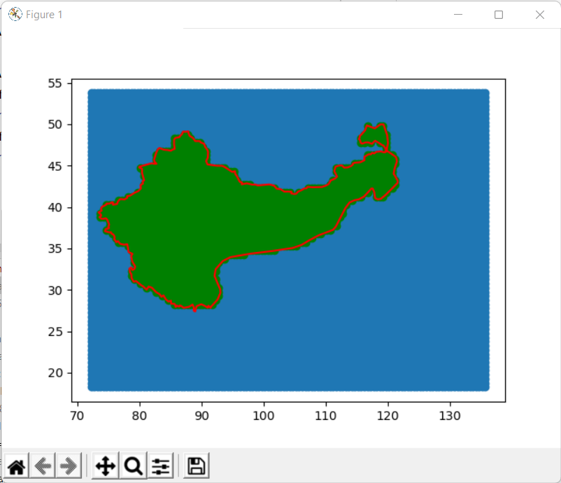 Python按shp文件提取格点和插值图_python shp-CSDN博客