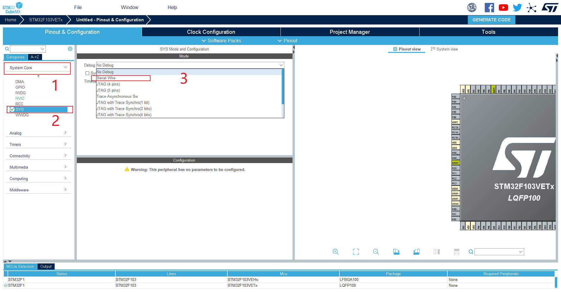 STM32F103VET6+keil5+STM32CubeMX 点亮LED灯_stm32f103vet stm32cube-CSDN博客