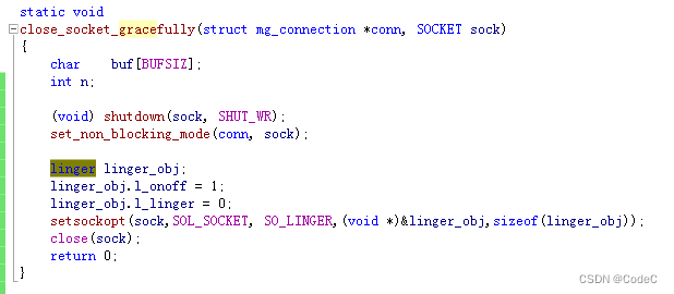 TCP网络常见调优参数之一：SO_LINGER算法_tcp linger-CSDN博客